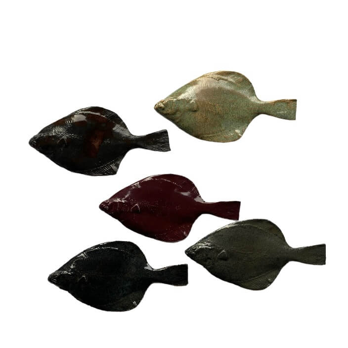 Keramik fisk - skrubbe