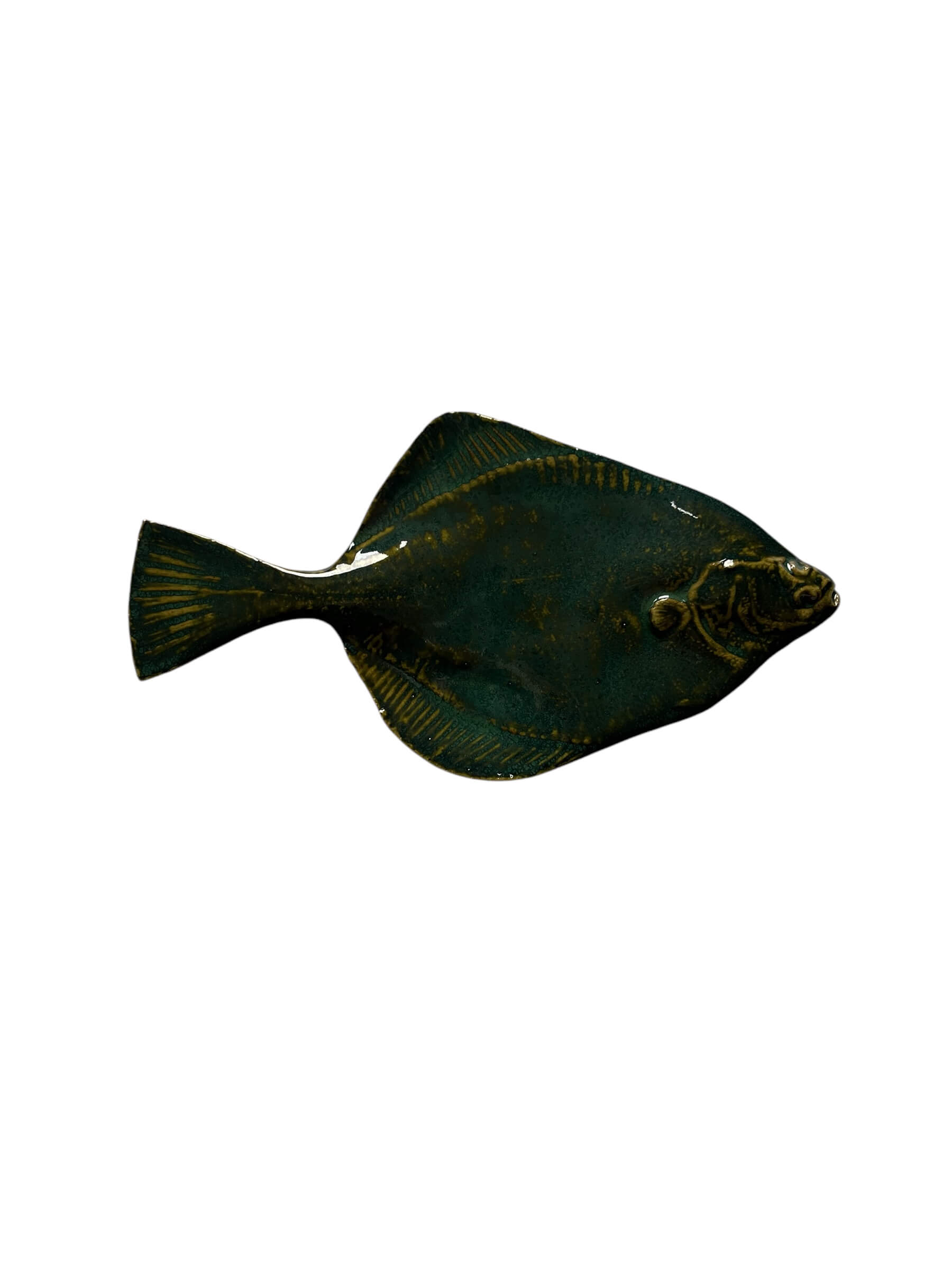 Keramik fisk - skrubbe - stor - Fengshuirooms